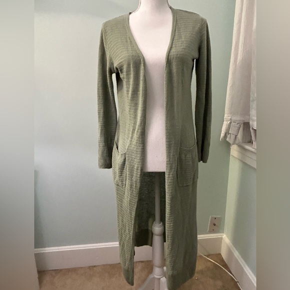 Rachel Zoe | Sweaters | Nwot Rachel Zoe Sage Green Openfront ...